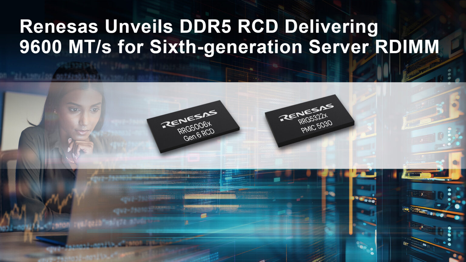 Renesas’ Industry-First Gen6 DDR5 Registered Clock Driver Sets Performance Benchmark by ...